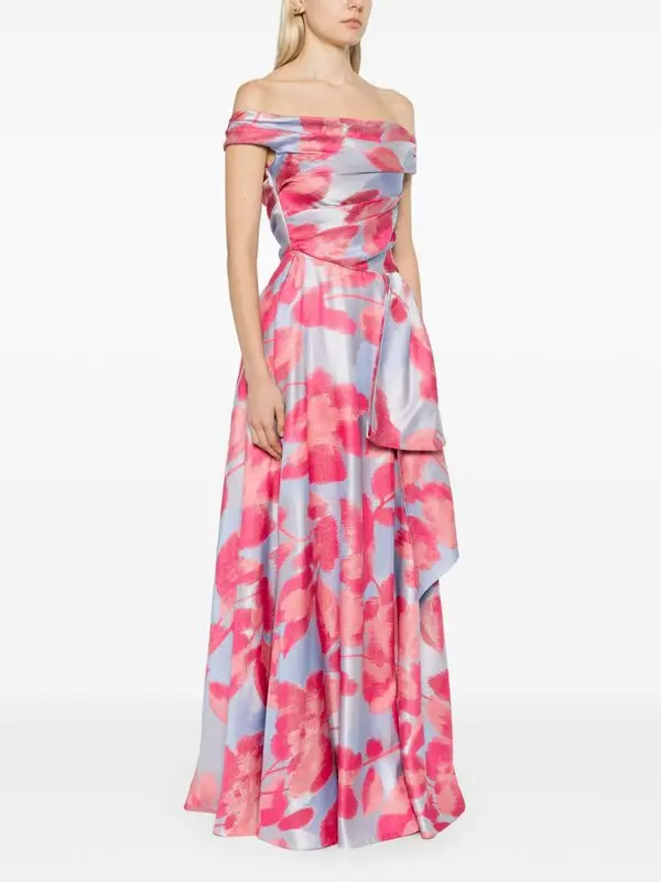 Talbot Runhof Cordero4 Maxi Dress