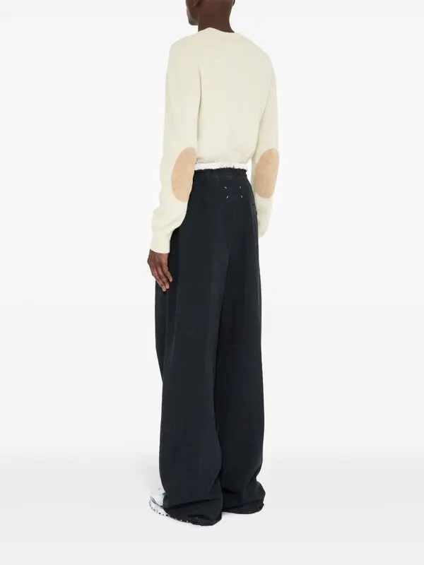 MAISON MARGIELA Four-stitch Logo Track Pants