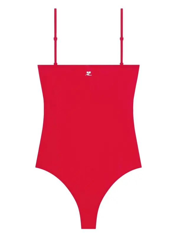 COURREGES Heritage Swimsuit - Red
