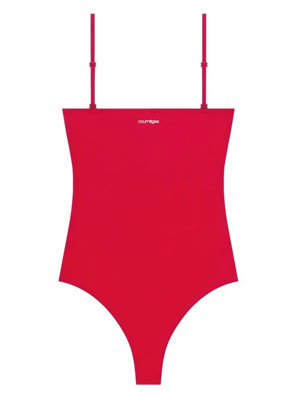 COURREGES Heritage Swimsuit - Red