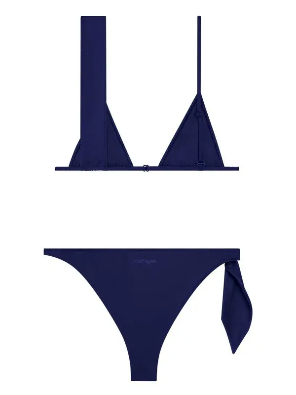 COURREGES Scarf Bikini Set - Blue