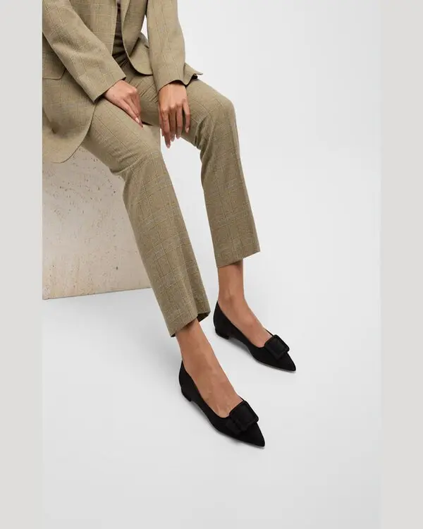 manolo blahnik - Manolo Blahnik Maysale Ballerina Flats
