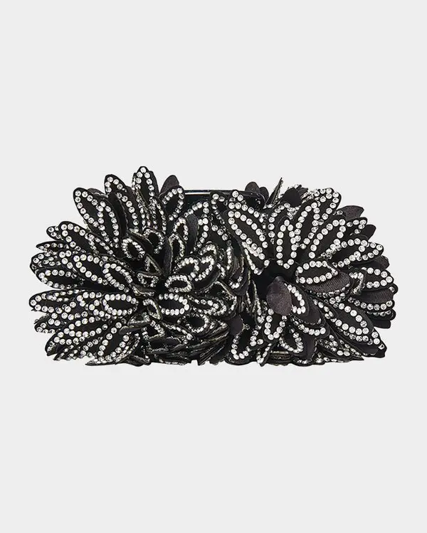 New Lele Sadoughi Crystak Dahlia Claw Clip Hair Black Lele Sadoughi Jet Lily Claw Clip – Lele Sadoughi – bluemercury main image 3