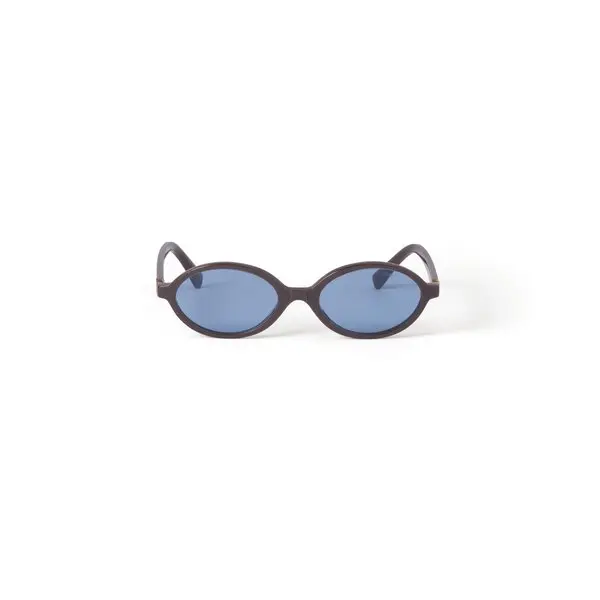 Miu Miu Miu Regard Sunglasses - Indigo Lenses