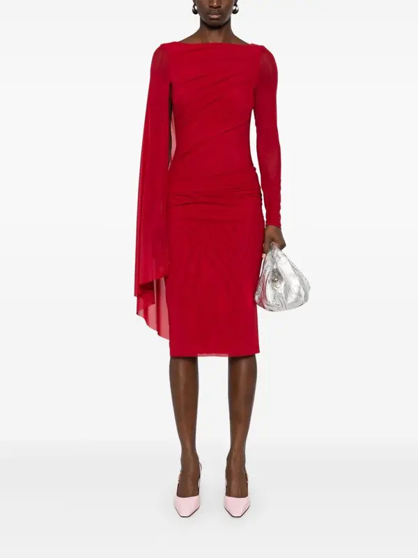 Talbot Runhof Mousse Midi Dress