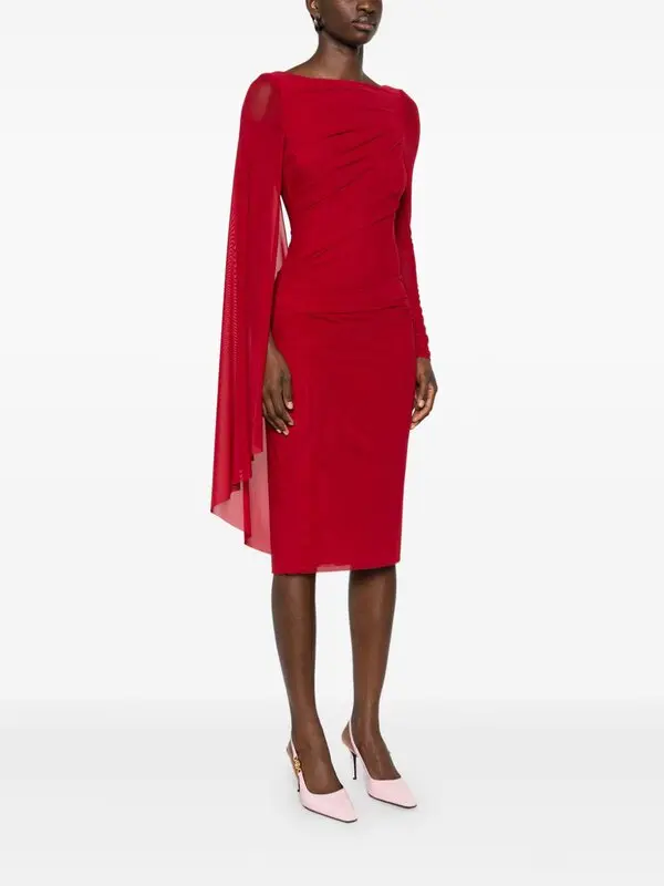 Talbot Runhof Mousse Midi Dress