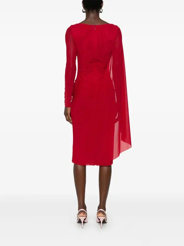 Talbot Runhof Mousse Midi Dress