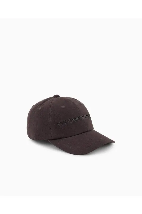 Emporio Armani Embroidered Baseball Cap - Grey