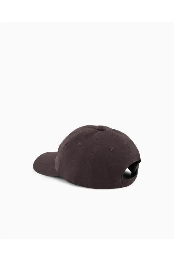Emporio Armani Embroidered Baseball Cap - Grey
