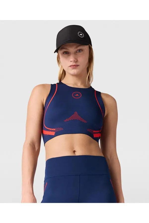Adidas By Stella McCartney Truepace Cropped Tank Top