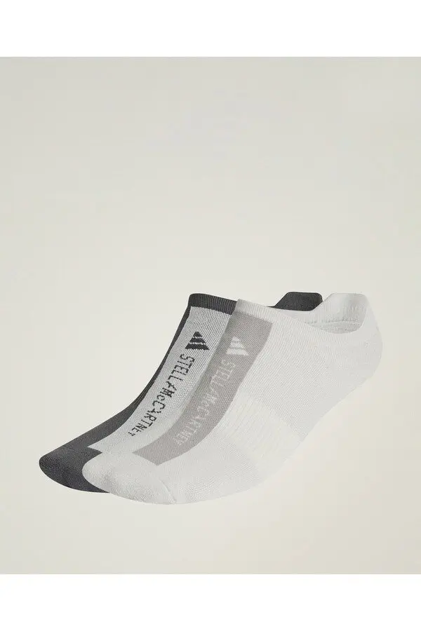 Adidas By Stella McCartney Three-pair Ankle Socks - Pink