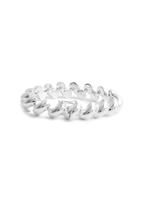 LIÉ STUDIO The Edith Sterling -plated Bracelet