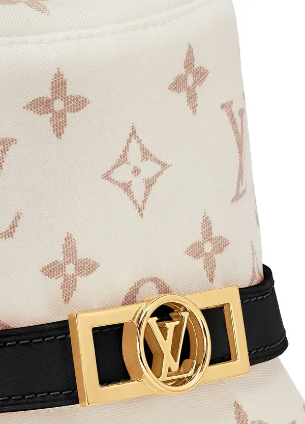 Louis Vuitton Dauphine Bucket Hat - Beige | Editorialist display picture 3