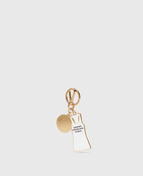 Stella McCartney About Fucking Time! Tank Top Keychain