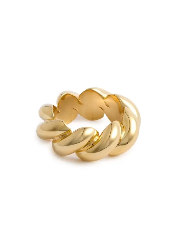 Lié Studio The Christine 18kt -plated Ring - Gold