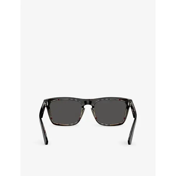 Burberry Be4434 Square Sunglasses - Black