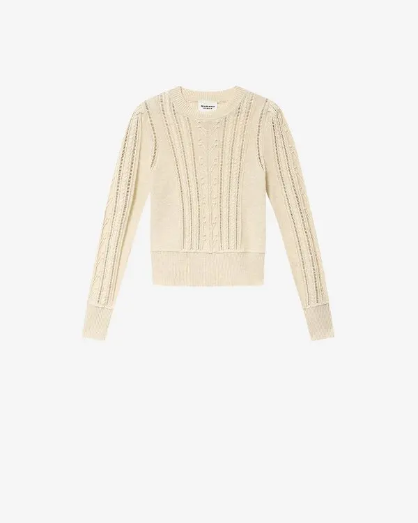 MARANT ETOILE Kalyn Sweater - Light Gray