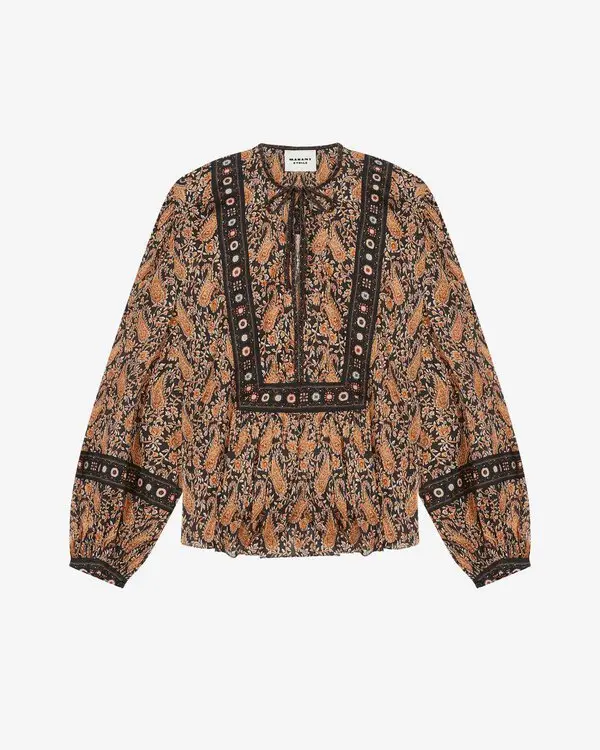 MARANT ETOILE Gayle Blouse - Black