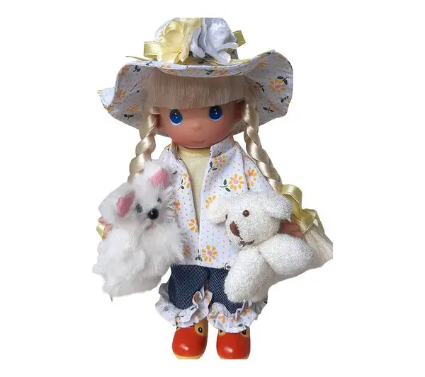 PRECIOUS MOMENTS 7' Raining Cats & Dogs Doll
