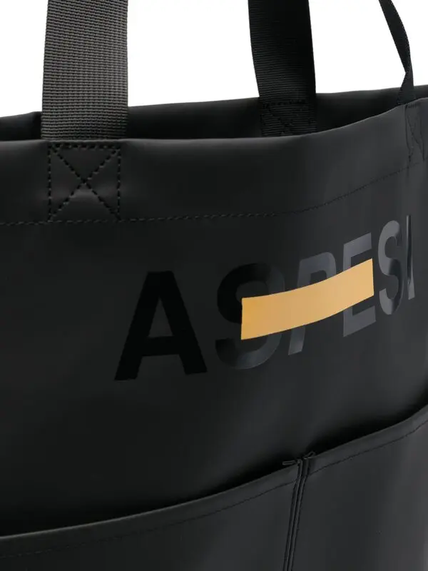 Aspesi Logo-print Tote Bag