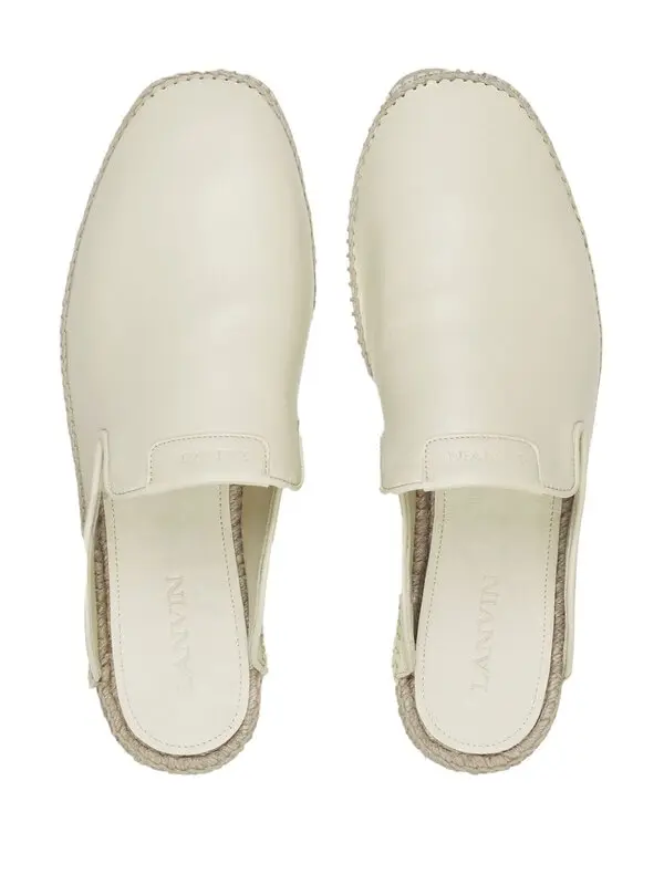 LANVIN Leather Espadrilles