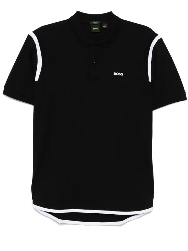 BOSS Pirax 1 Polo Shirt - Black