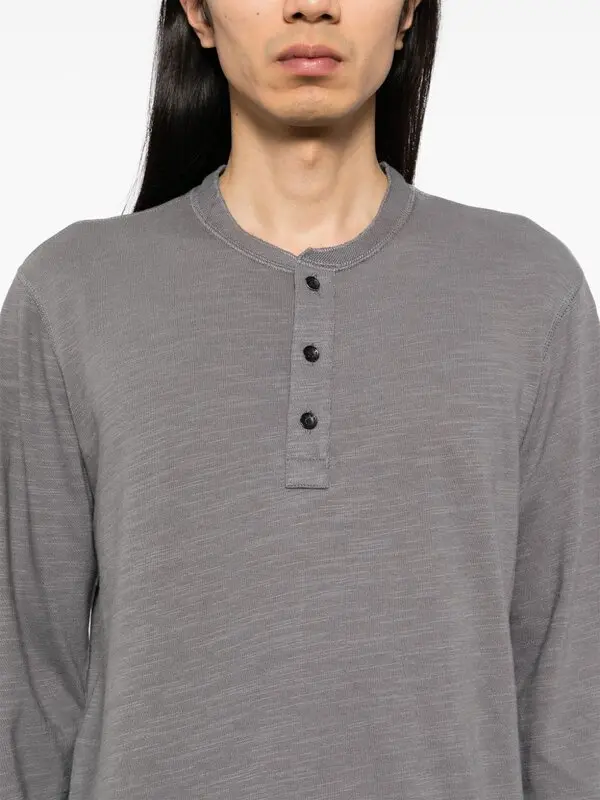 Rag & Bone Classic Flame Henley Shirt