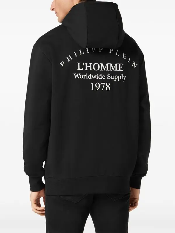 Philipp Plein Logo Hoodie