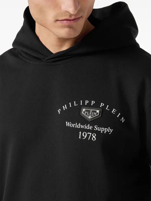 Philipp Plein Logo Hoodie