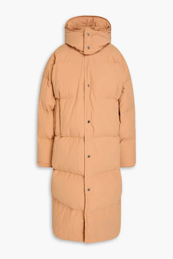 Nanushka Quilted Shell Hooded Coat