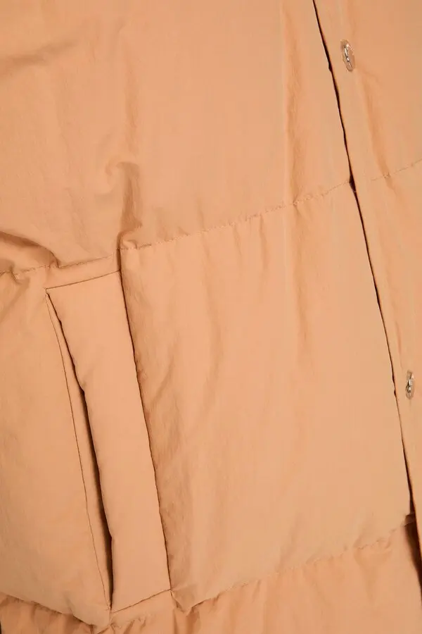Nanushka Quilted Shell Hooded Coat