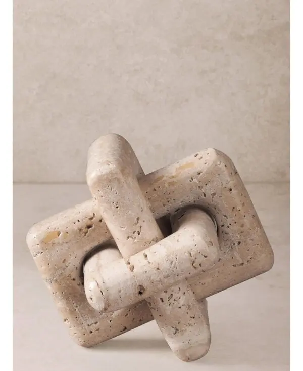 GAURI KOHLI Otago Small Travertine Knot