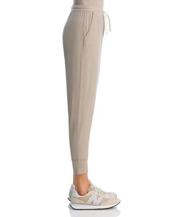 Splits59 Kiki Rib 7/8 Jogger Pants - Latte