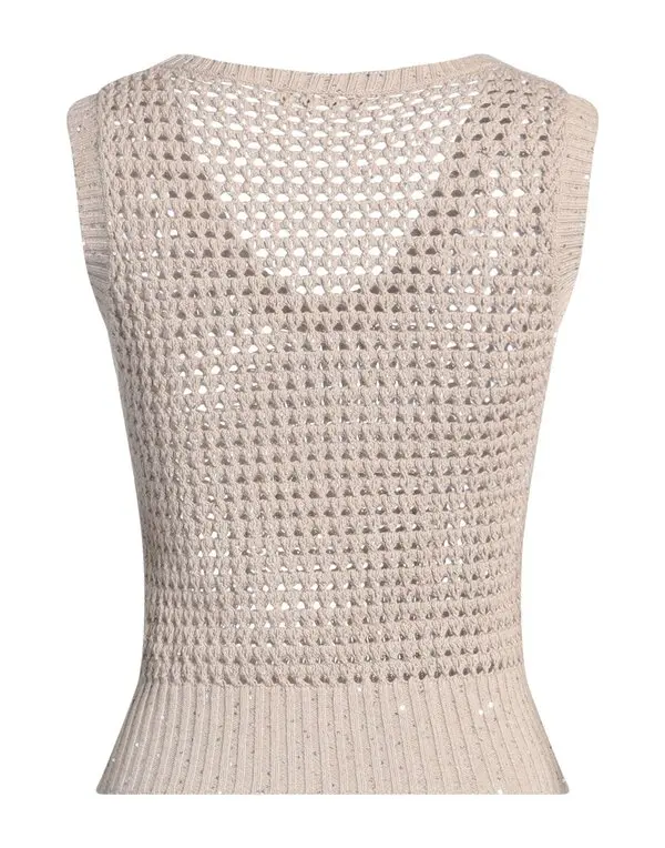 Brunello Cucinelli Open-knit Sleeveless Sweater