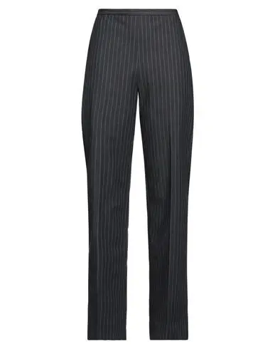 GANNI Wide-leg Pinstriped Pants - Lead