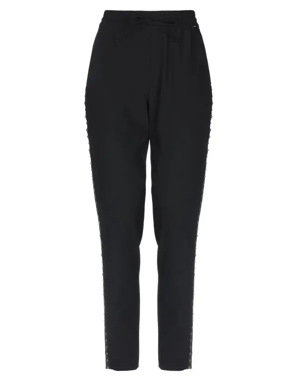 Liu Jo Tapered Polyester Pants - Black