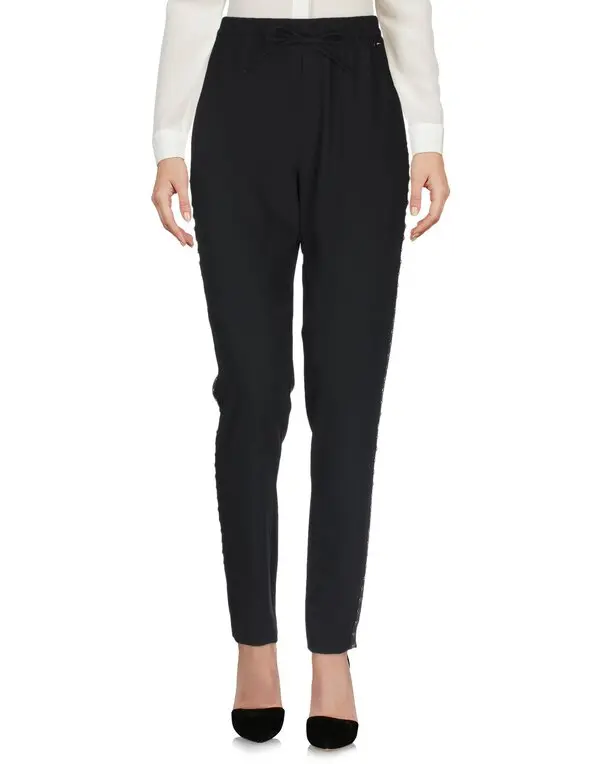 Liu Jo Tapered Polyester Pants - Black