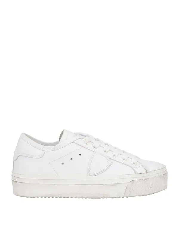 Philippe Model Paris Calfskin Sneakers - White