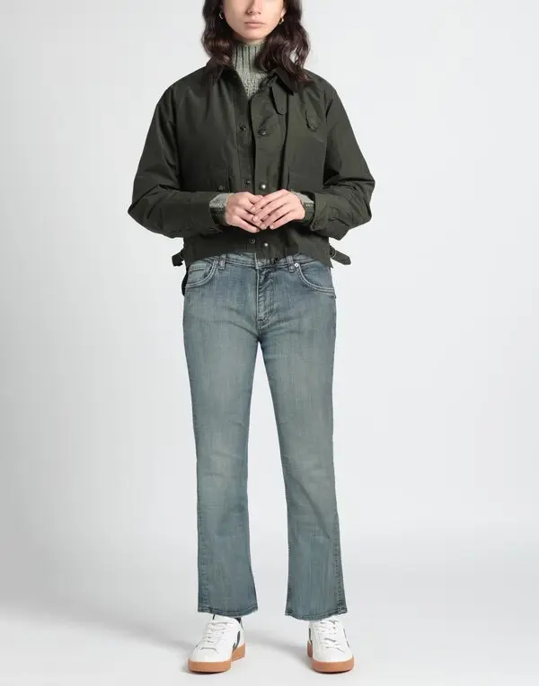 GANNI Boot-cut Jeans In Organic Cotton And Elastane - Blue