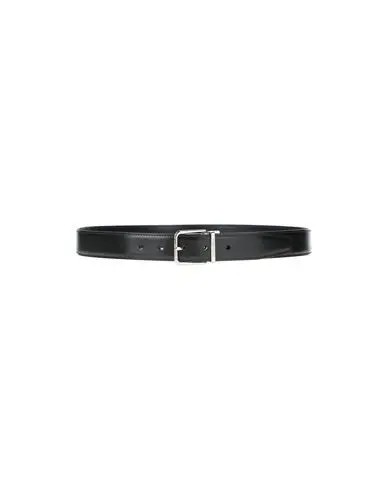 Dolce & Gabbana Calfskin Belt - Black