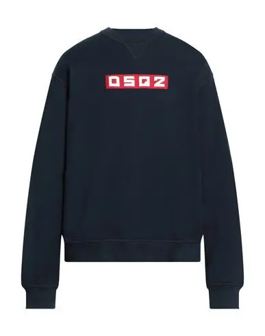 Dsquared2 Cotton Fleece Sweatshirt - Navy