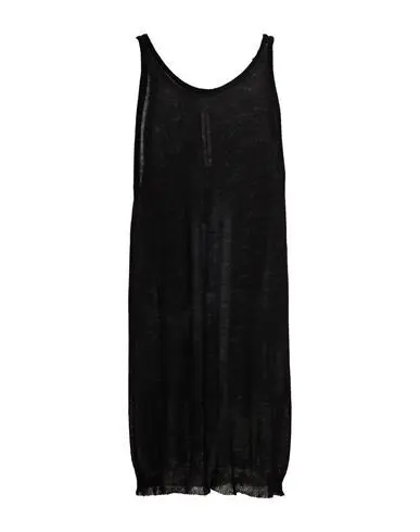 Rick Owens Tank Top Size Virgin Wool - Black