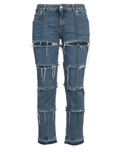 Alexander McQueen Skinny Jeans With Distressed Detail