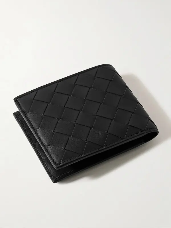 Bottega Veneta Intrecciato Leather Billfold Wallet