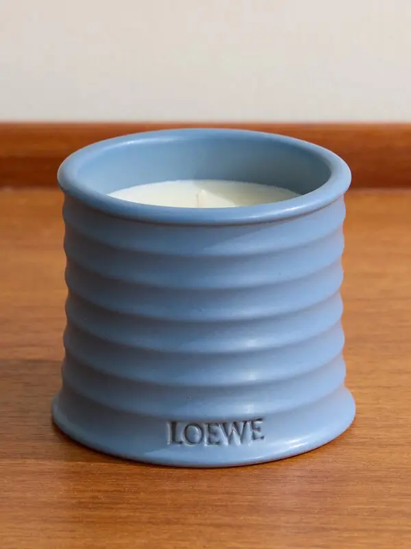 LOEWE PERFUMES Cypress Balls Small Scented Candle, 170g - Blue