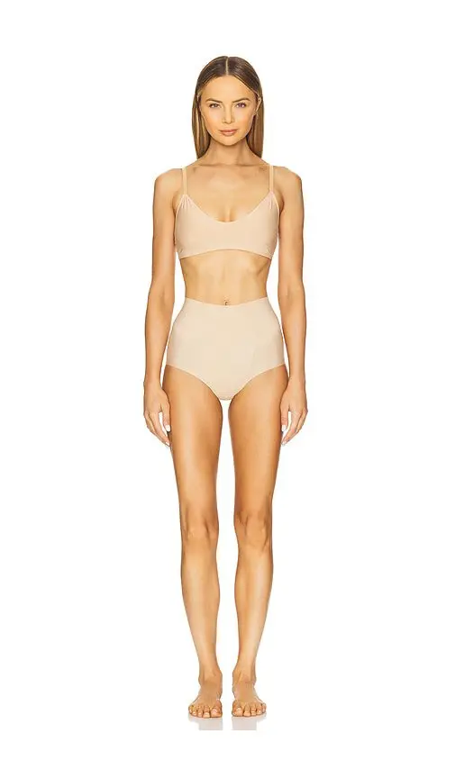 Commando Zone Smoothing Brief In Nude - Beige