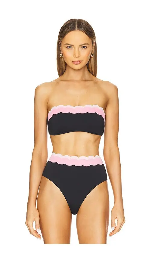 Beach Riot Sybil Bikini Top - Sweet Berry Wave