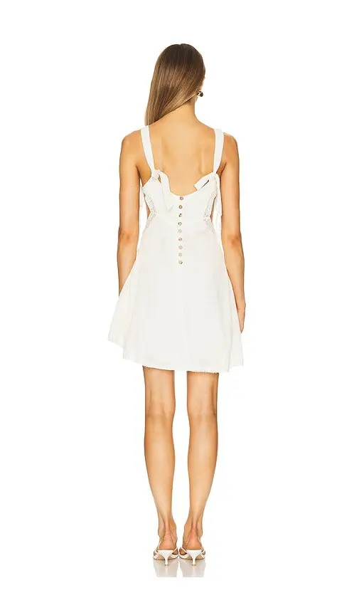 Free People Vivi Mini Dress - Ivory - 14% Off | Editorialist