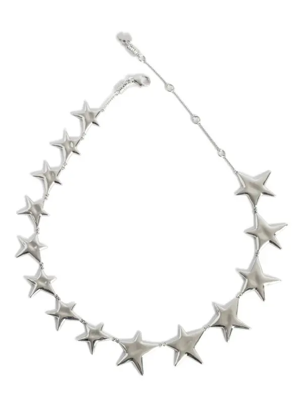 Zadig&Voltaire Star Studded Necklace - Silver