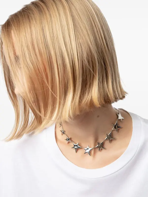 Zadig&Voltaire Tone Star Motif Necklace - Silver